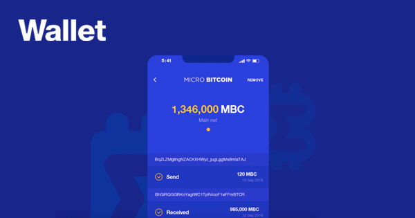 Wallet | A Peer-to-peer Microtransaction Payment Platform. MicroBitcoin (MBC)